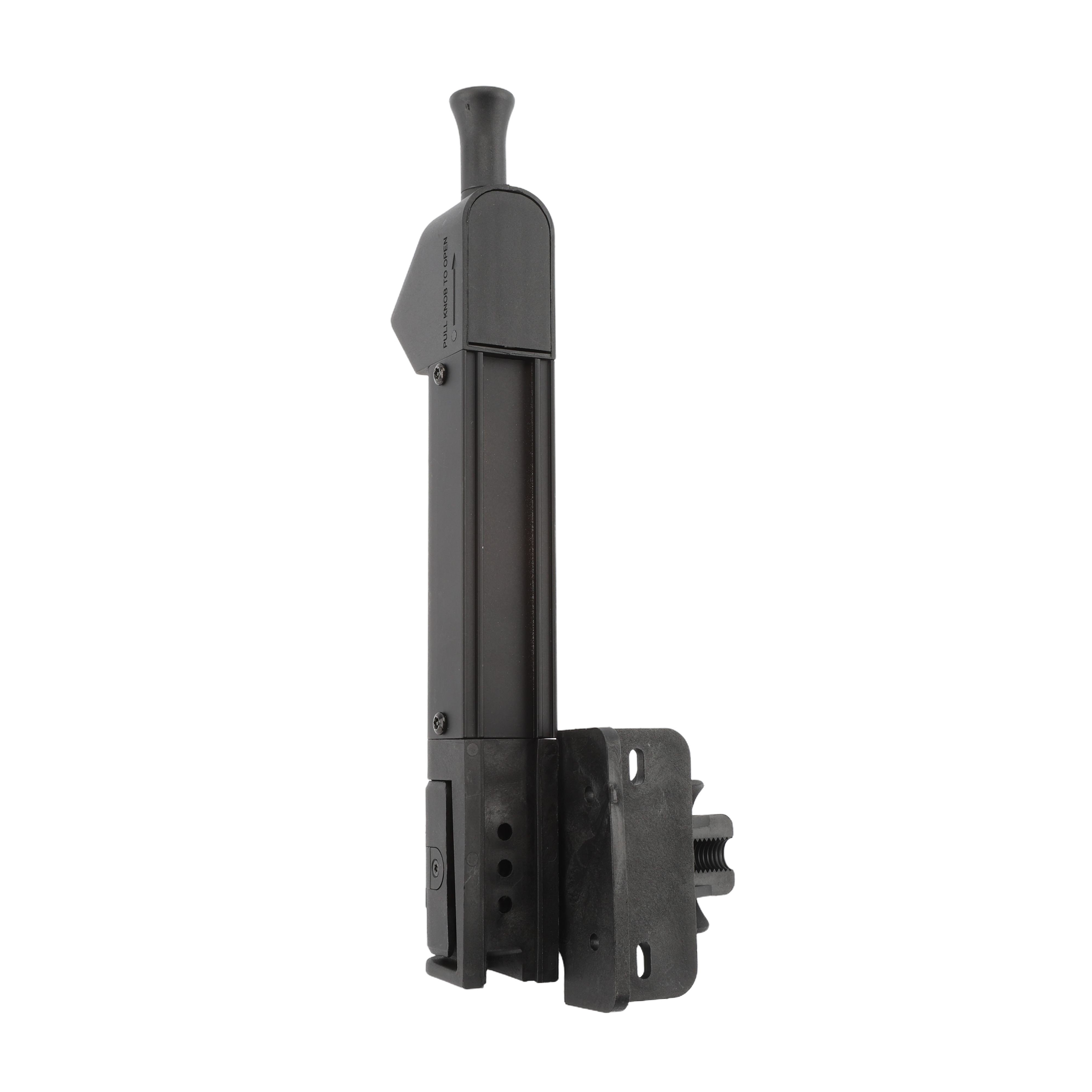 10" Nylon Magnetic Pool Latch Set (Black) | Vinyl Fence Fittings