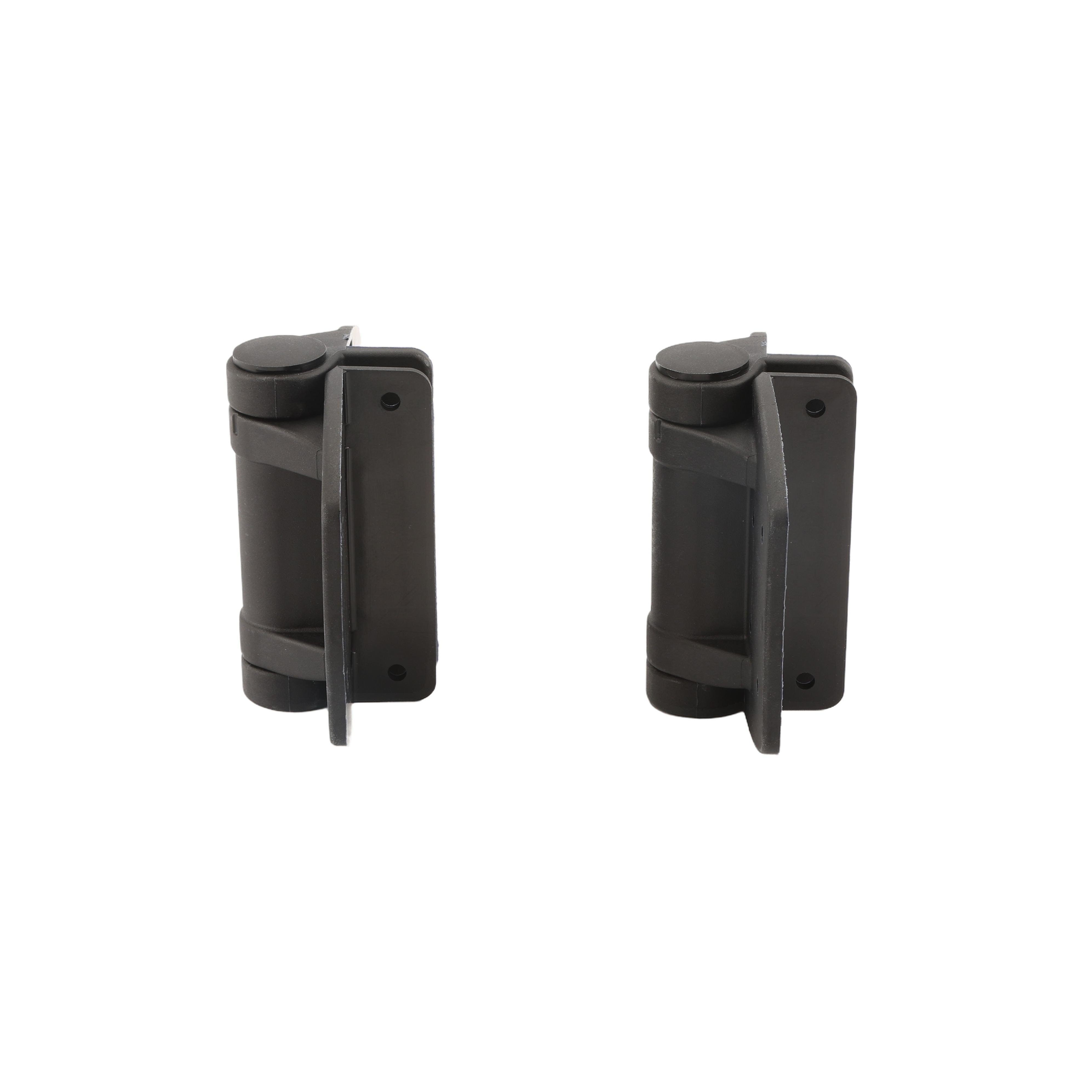 LMT Nylon Spring Loaded Gate Hinges (Black) | Vinyl Fence Fittings