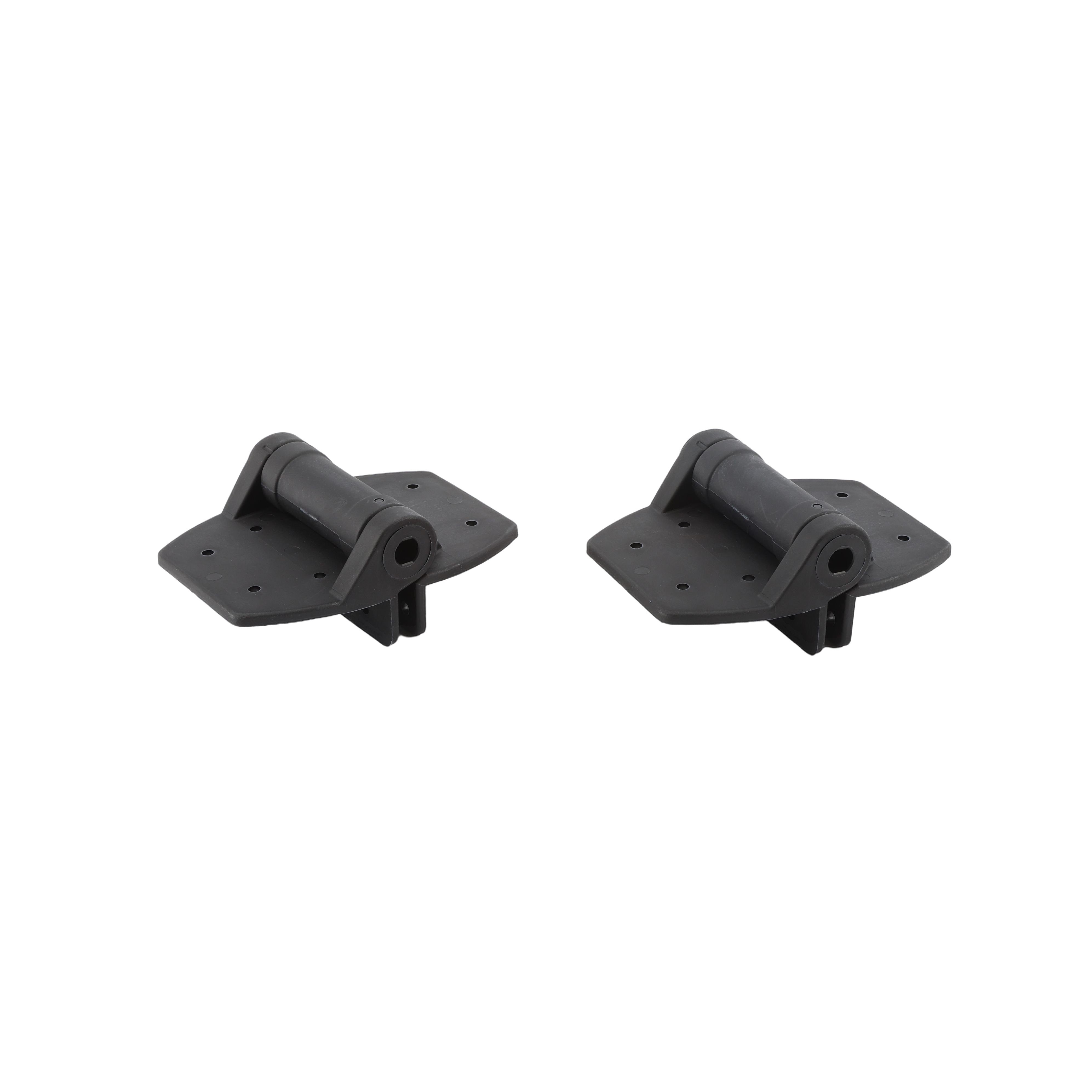 LMT Nylon Spring Loaded Gate Hinges (Black) | Vinyl Fence Fittings