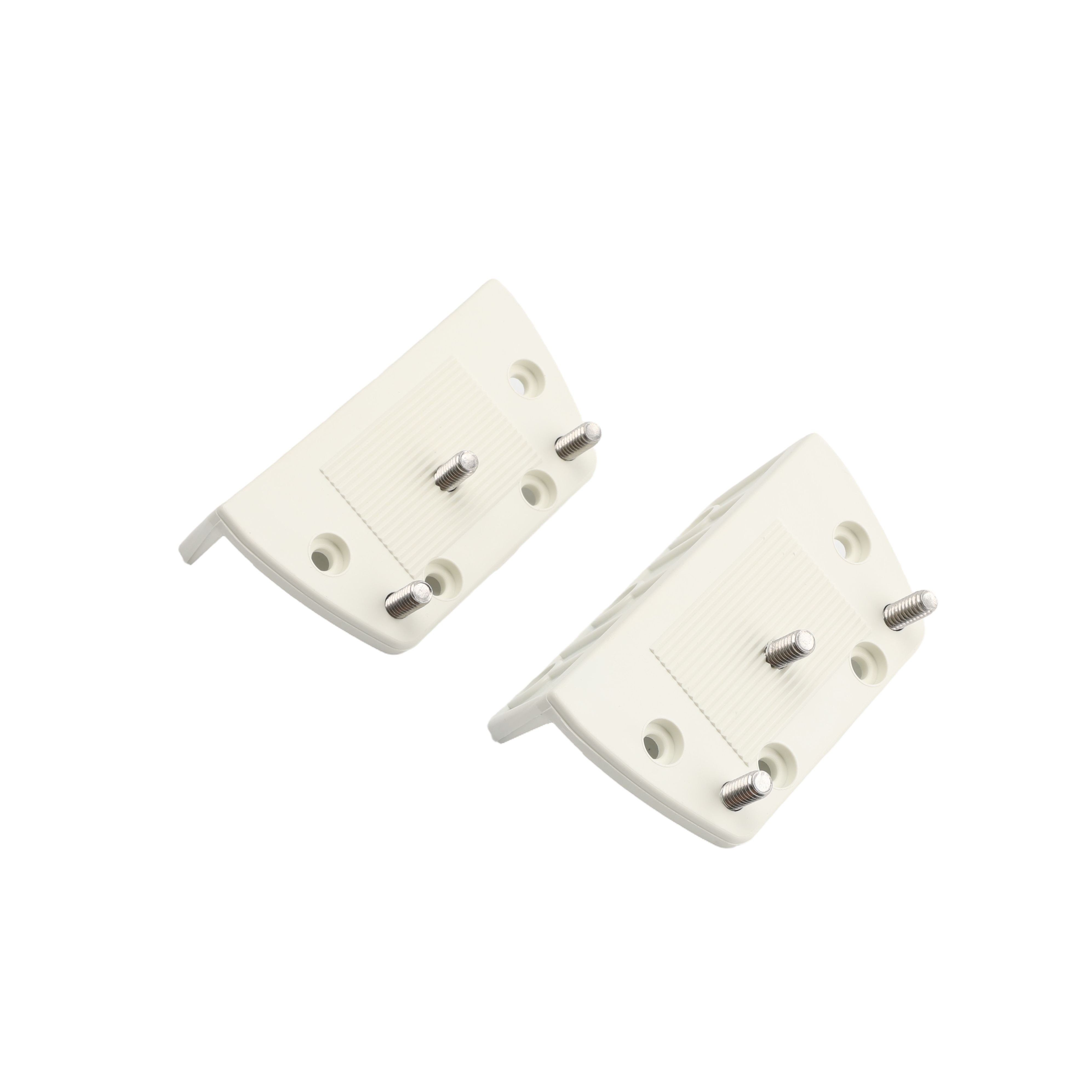 LMT Nylon Spring Loaded Gate Hinges (White) | Vinyl Fence Fittings