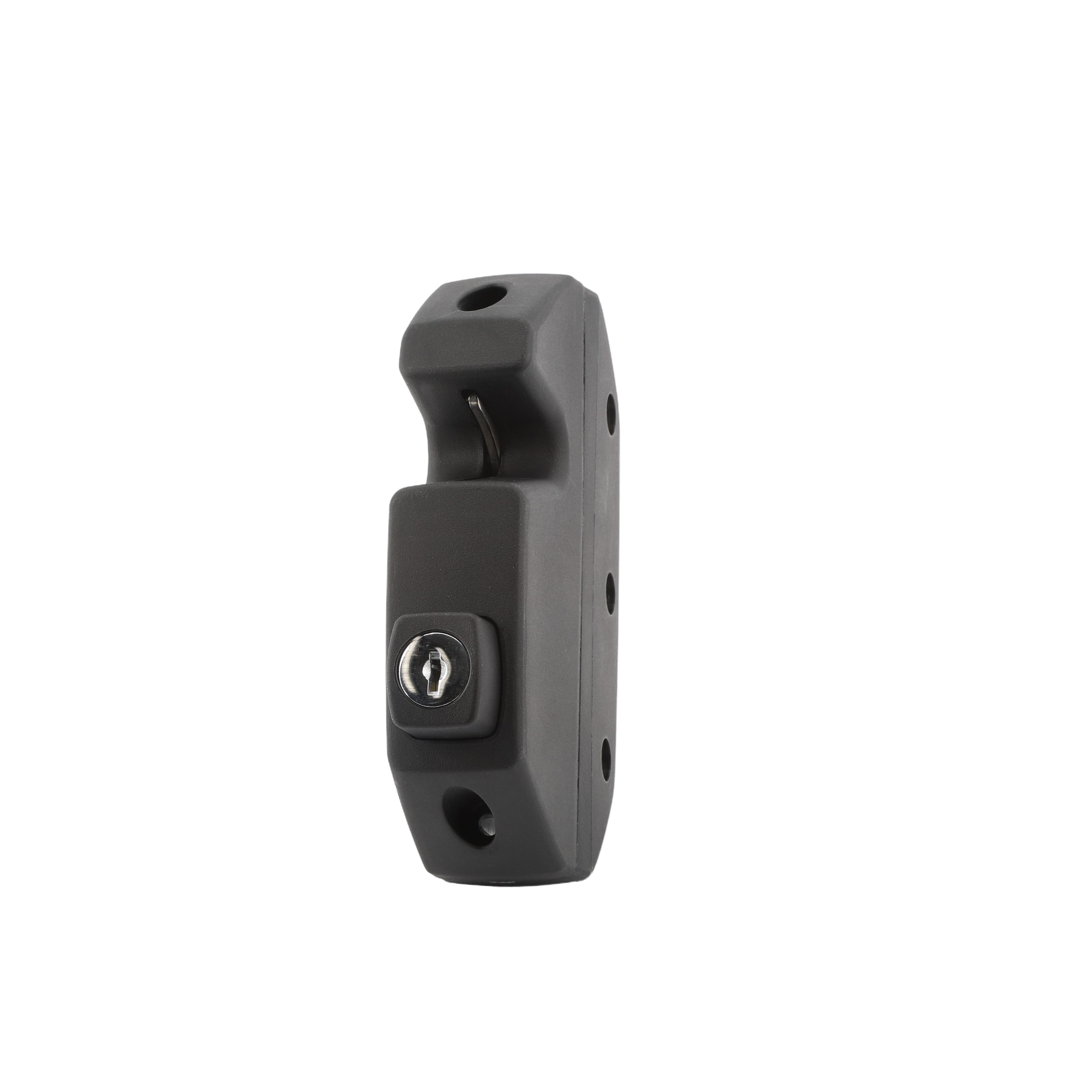 LMT Nylon Locking Gate Latch (Black) | Vinyl Fence Fittings