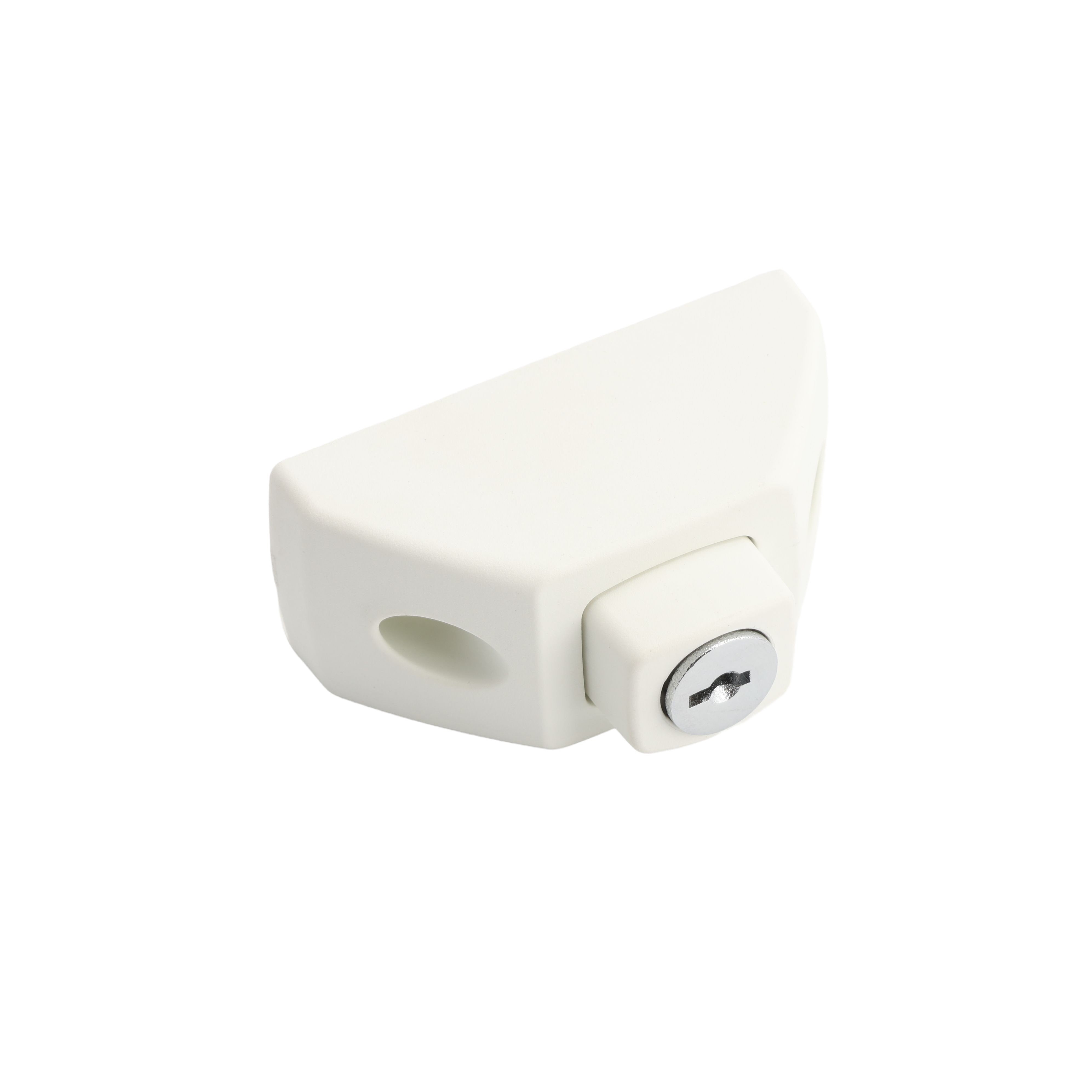 LMT Nylon Locking Gate Latch w/ Exterior Entry (White) - Nylon Gate ...