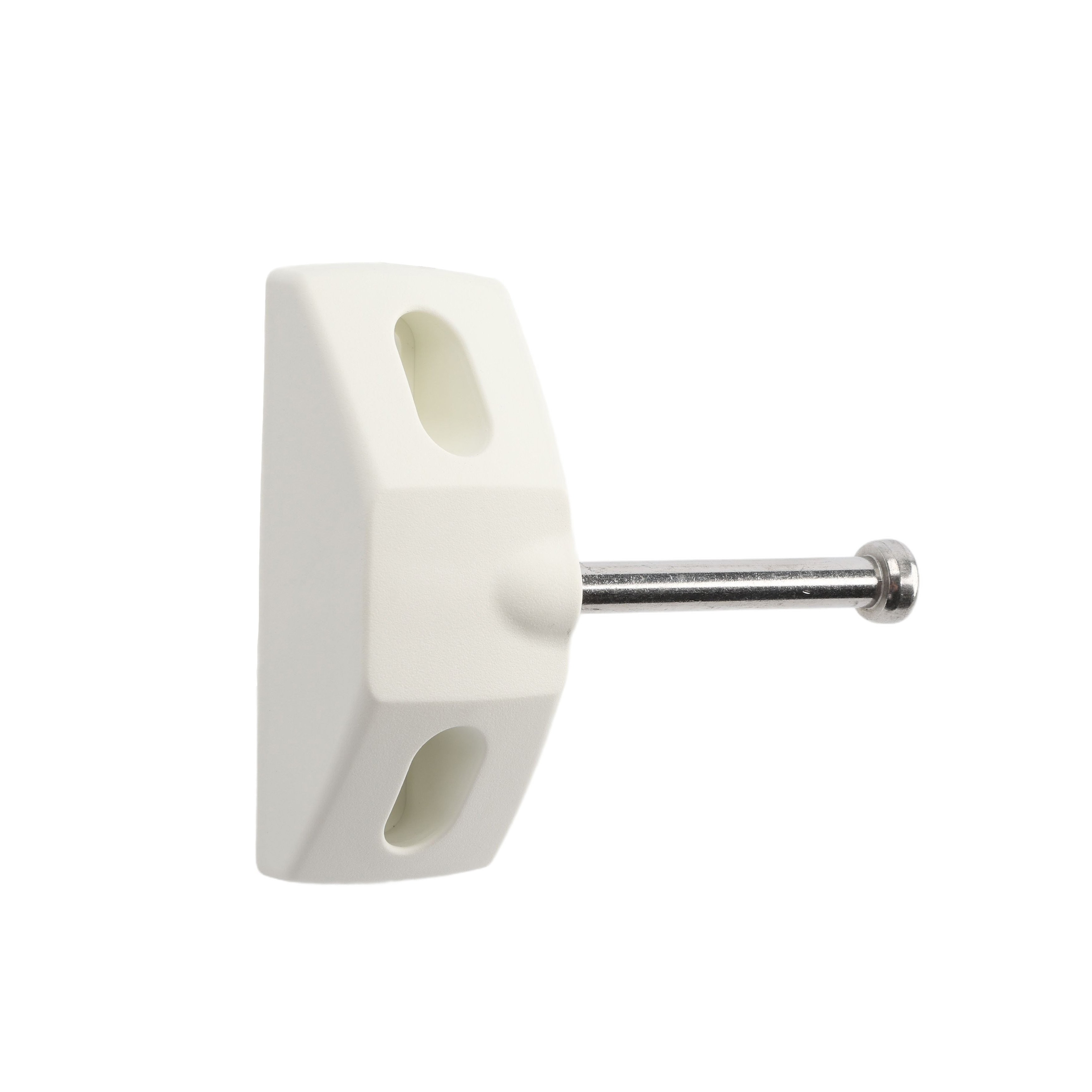 LMT Nylon Locking Gate Latch w/ Exterior Entry (White) - Nylon Gate ...