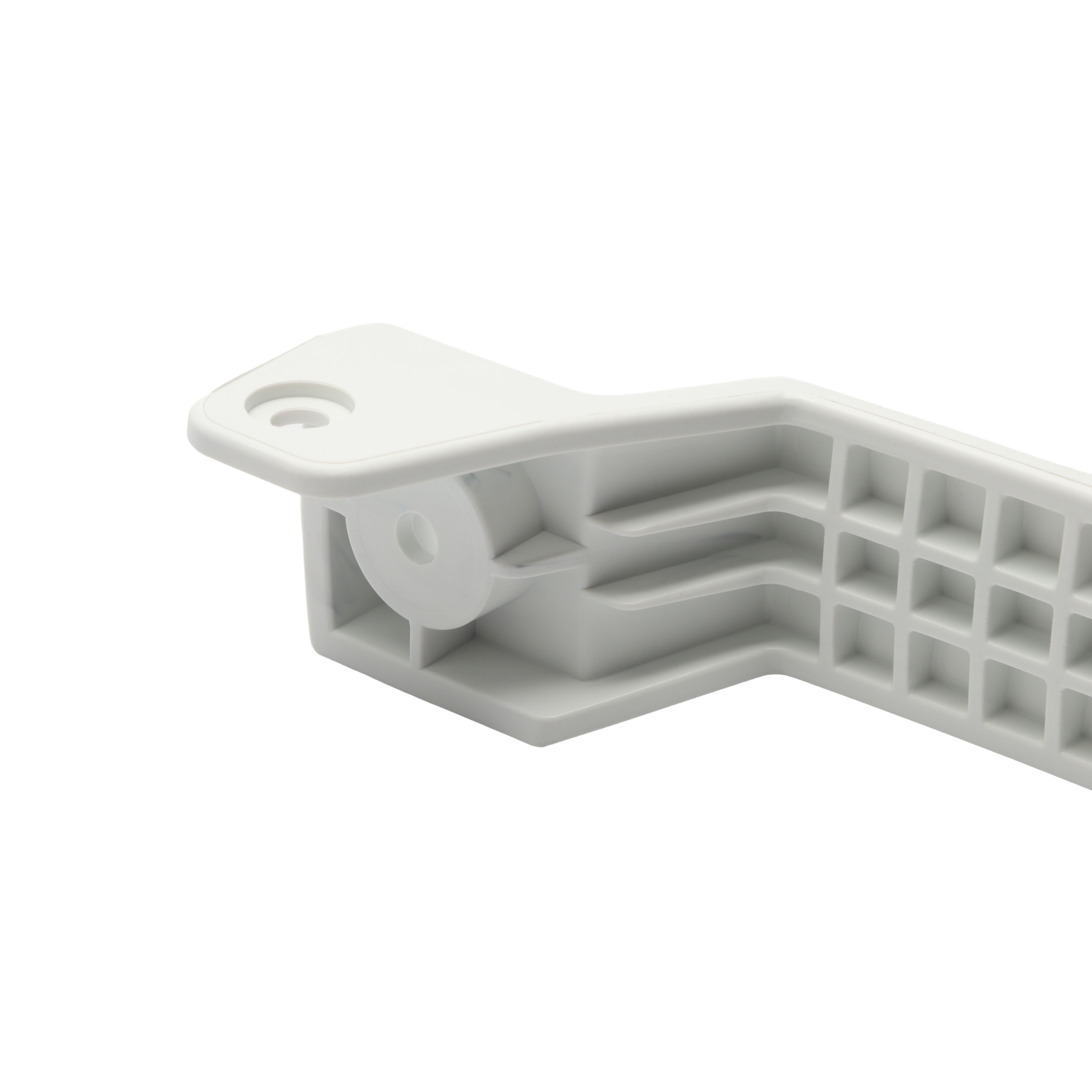 LMT Nylon Gate Handle for Vinyl Fence Gates (White) | Vinyl Fence Fittings