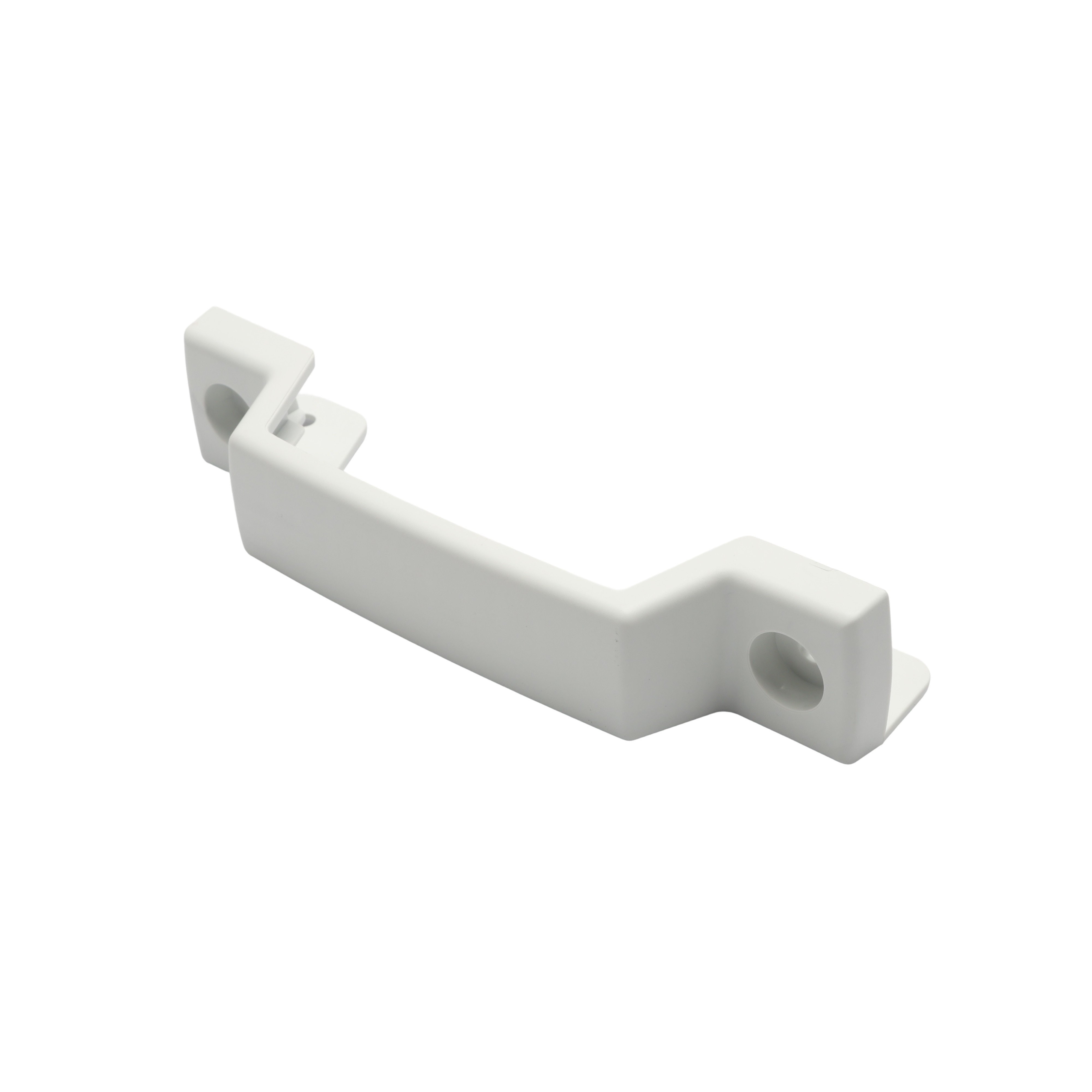 LMT Nylon Gate Handle for Vinyl Fence Gates (White) | Vinyl Fence Fittings