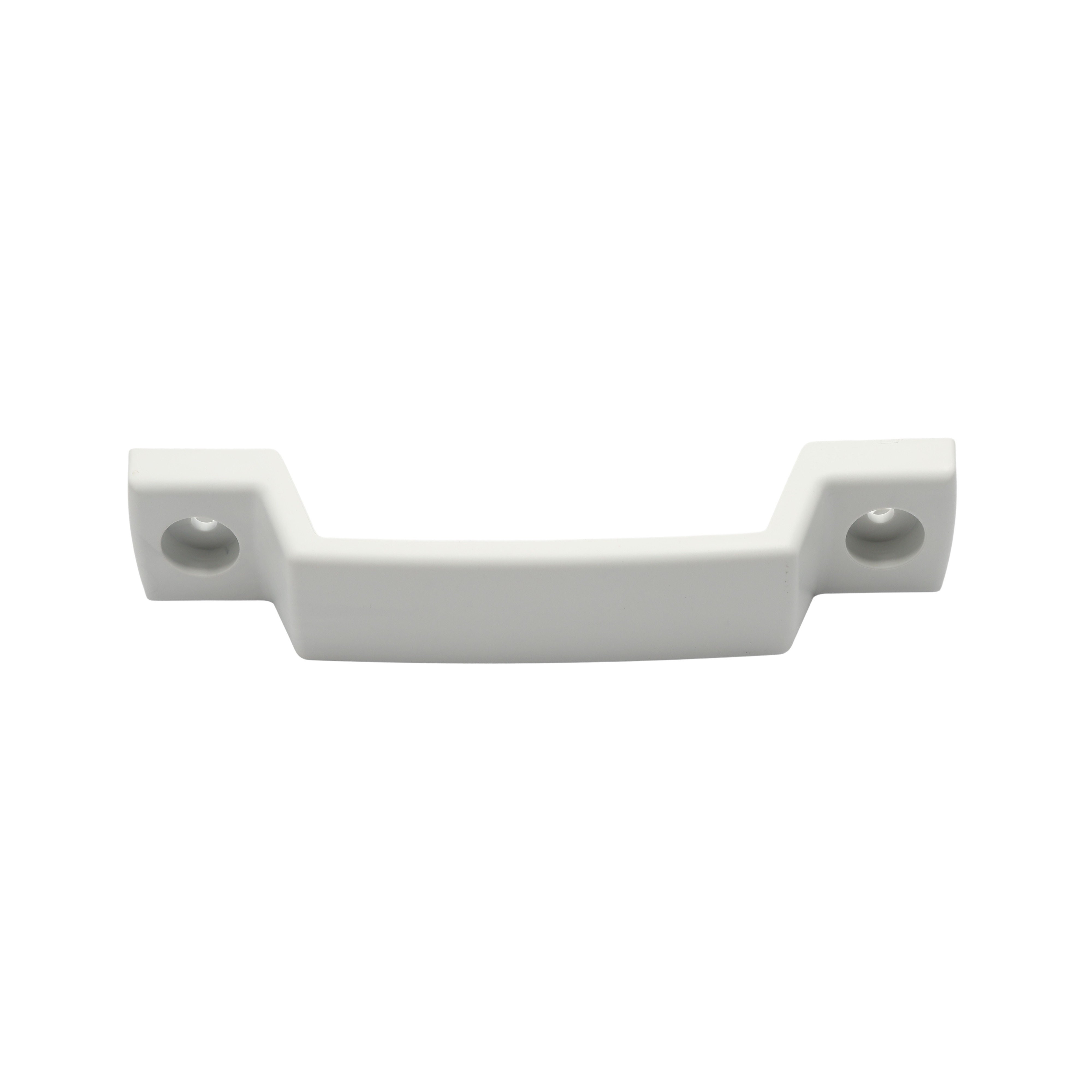 LMT Nylon Gate Handle for Vinyl Fence Gates (White) | Vinyl Fence Fittings