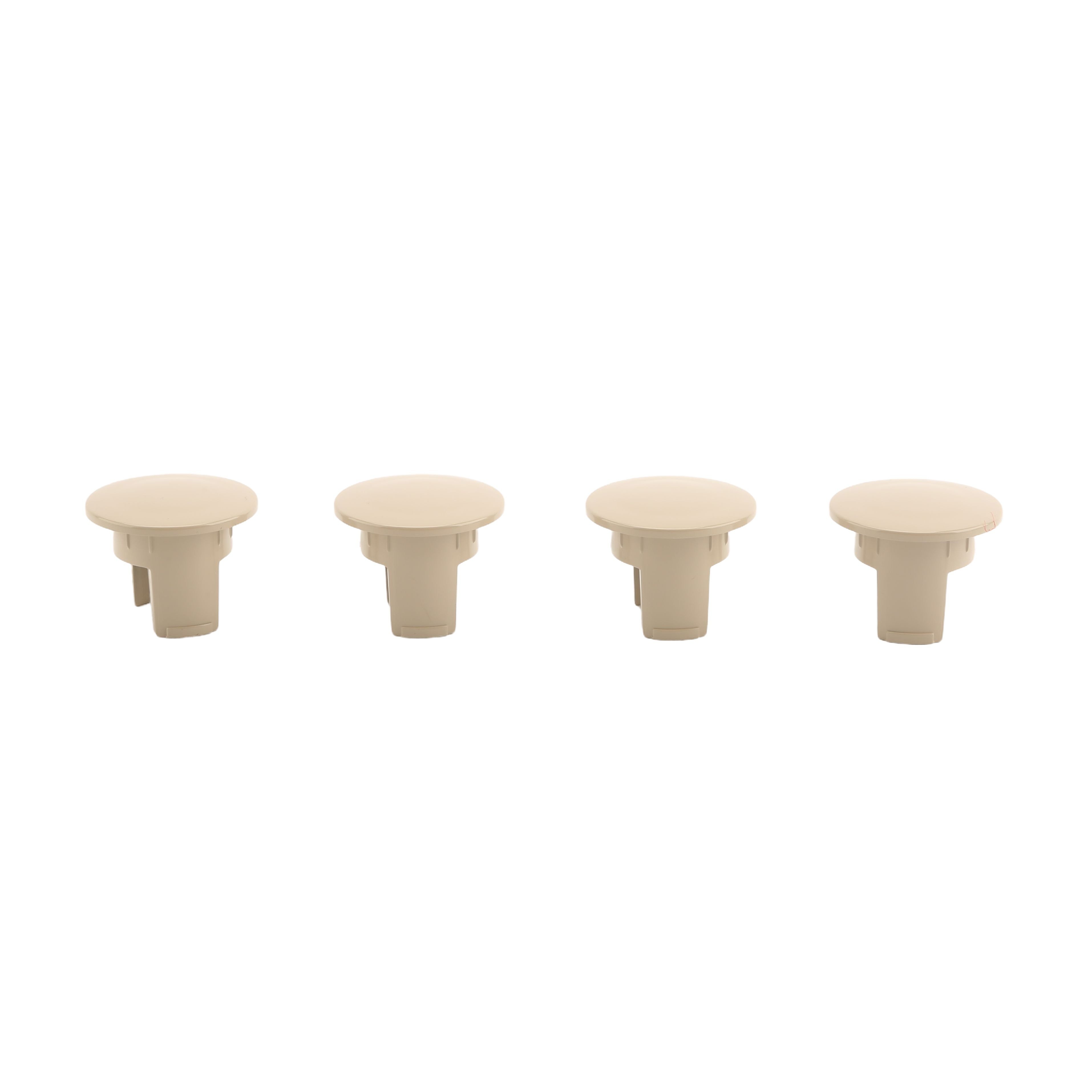 LMT Pack of 4 ADA-Compliant Rail End Caps for ADA-Compliant Hand ...