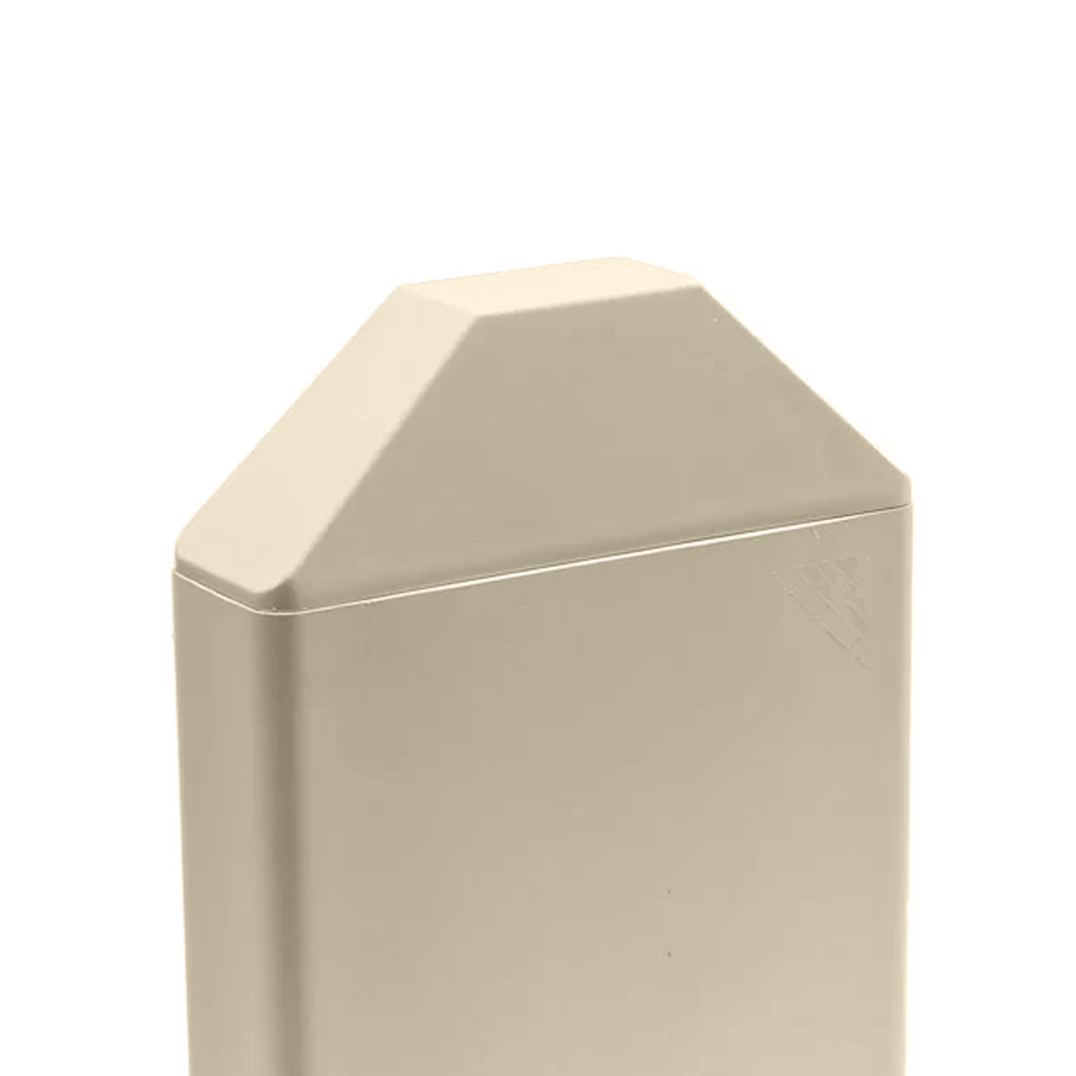 LMT 7/8" x 3" Self-Locking Dog Ear Vinyl Picket Cap for Vinyl Fence ...