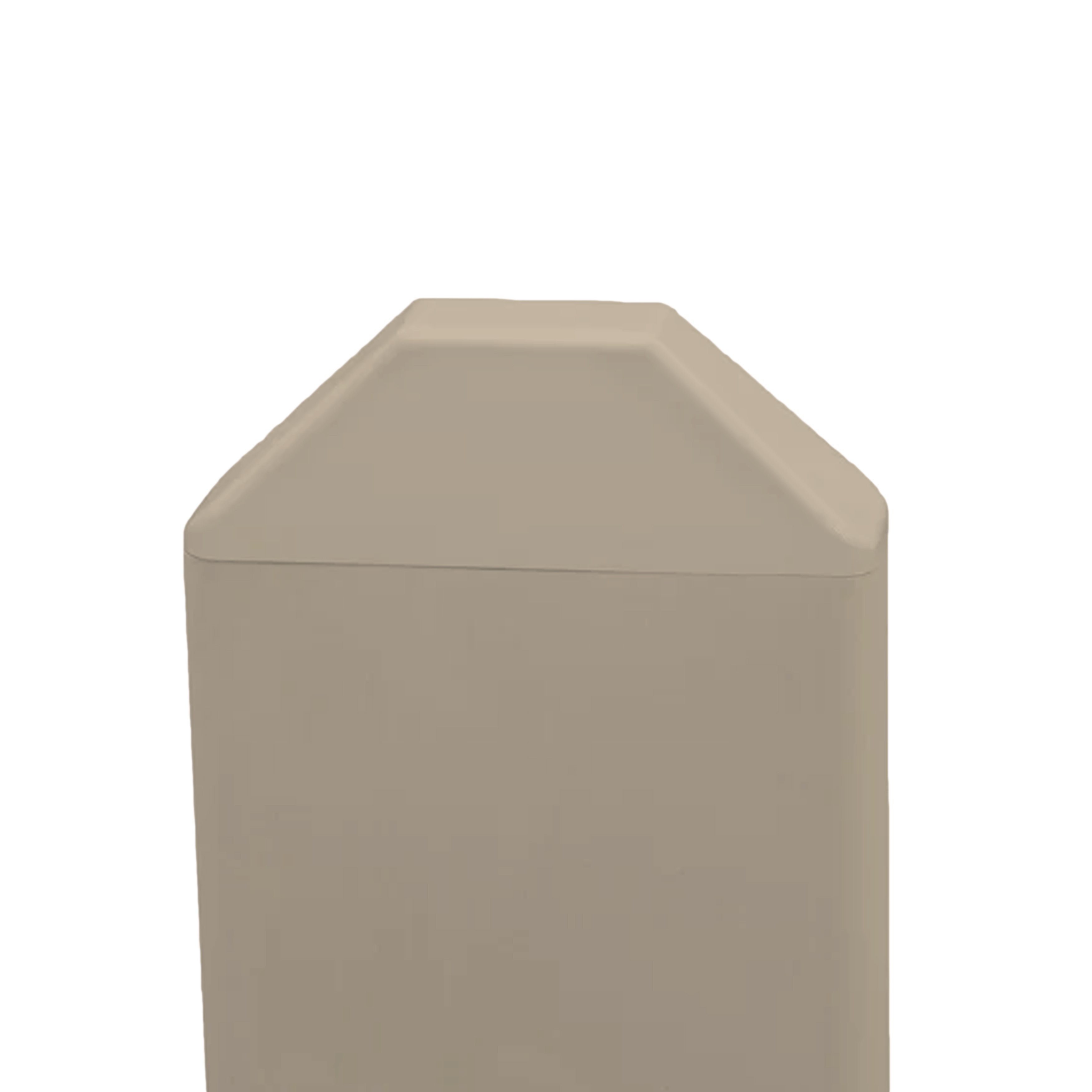 LMT 7/8" x 3" (0.718" x 2.826" ID) Dog Ear Vinyl Picket Cap for Vinyl ...