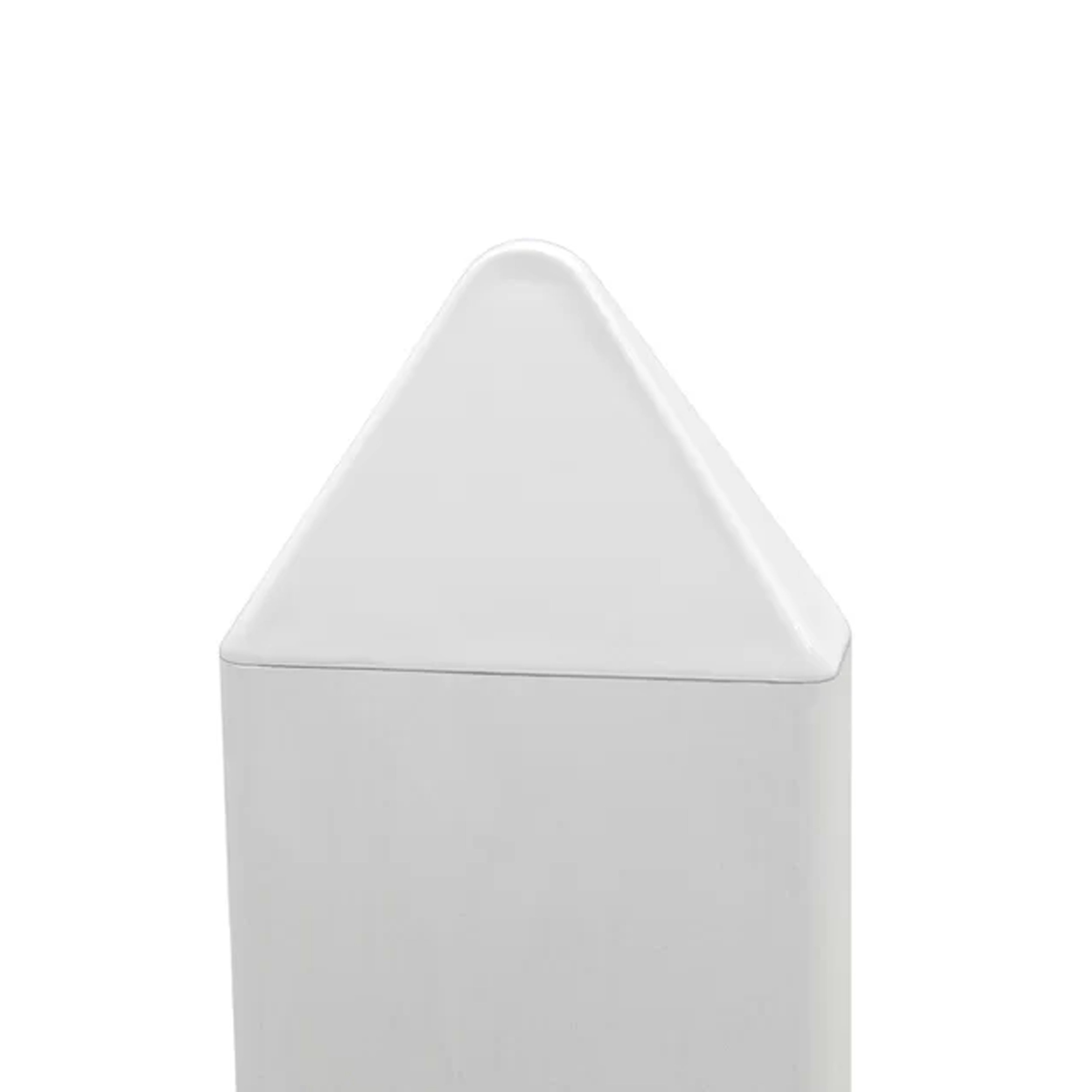 LMT 7/8" x 3" (0.695" x 2.825" ID) Sharp Vinyl Picket Cap for Vinyl ...