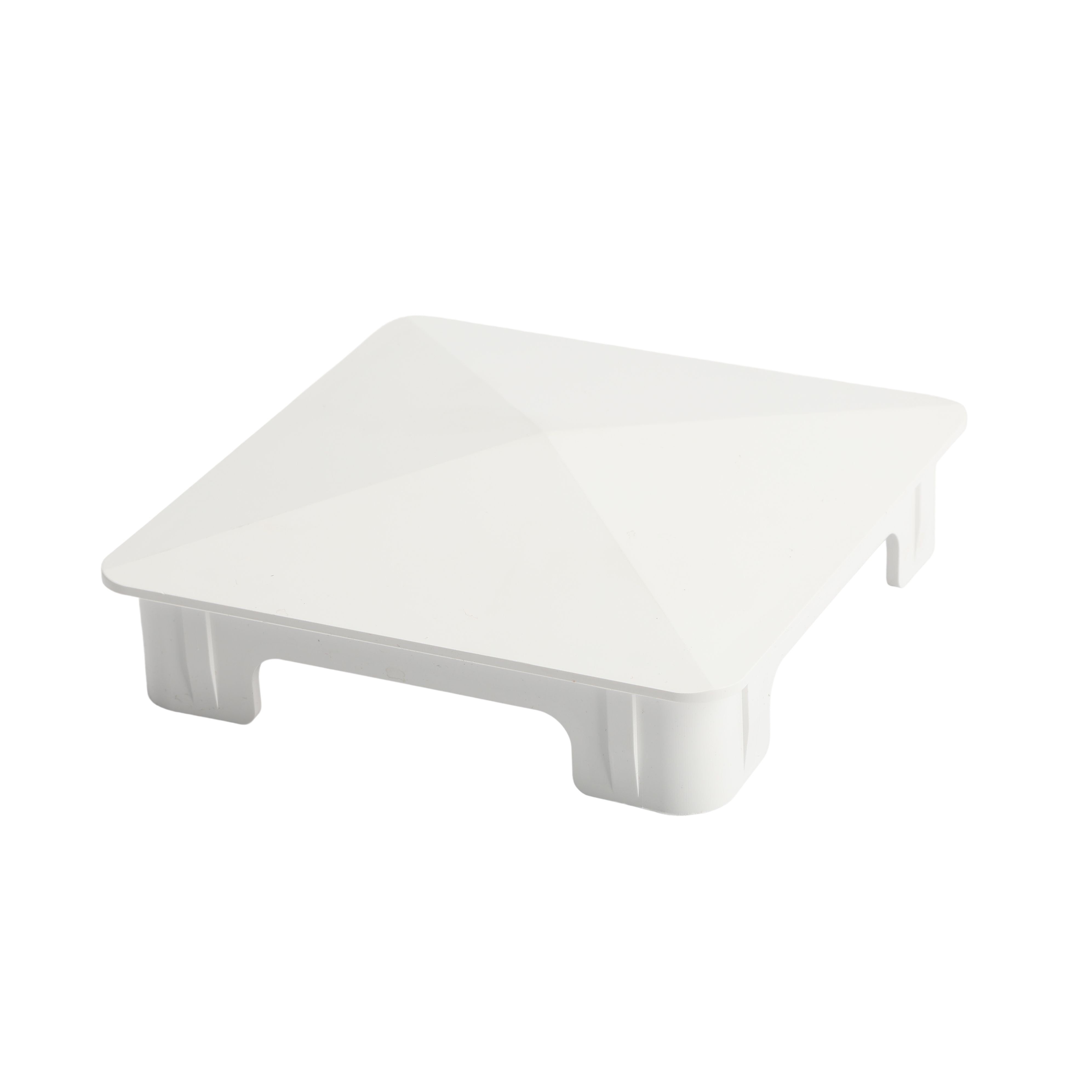Bufftech Flat Internal Vinyl Post Cap 5" x 5" | Vinyl Fence Fittings