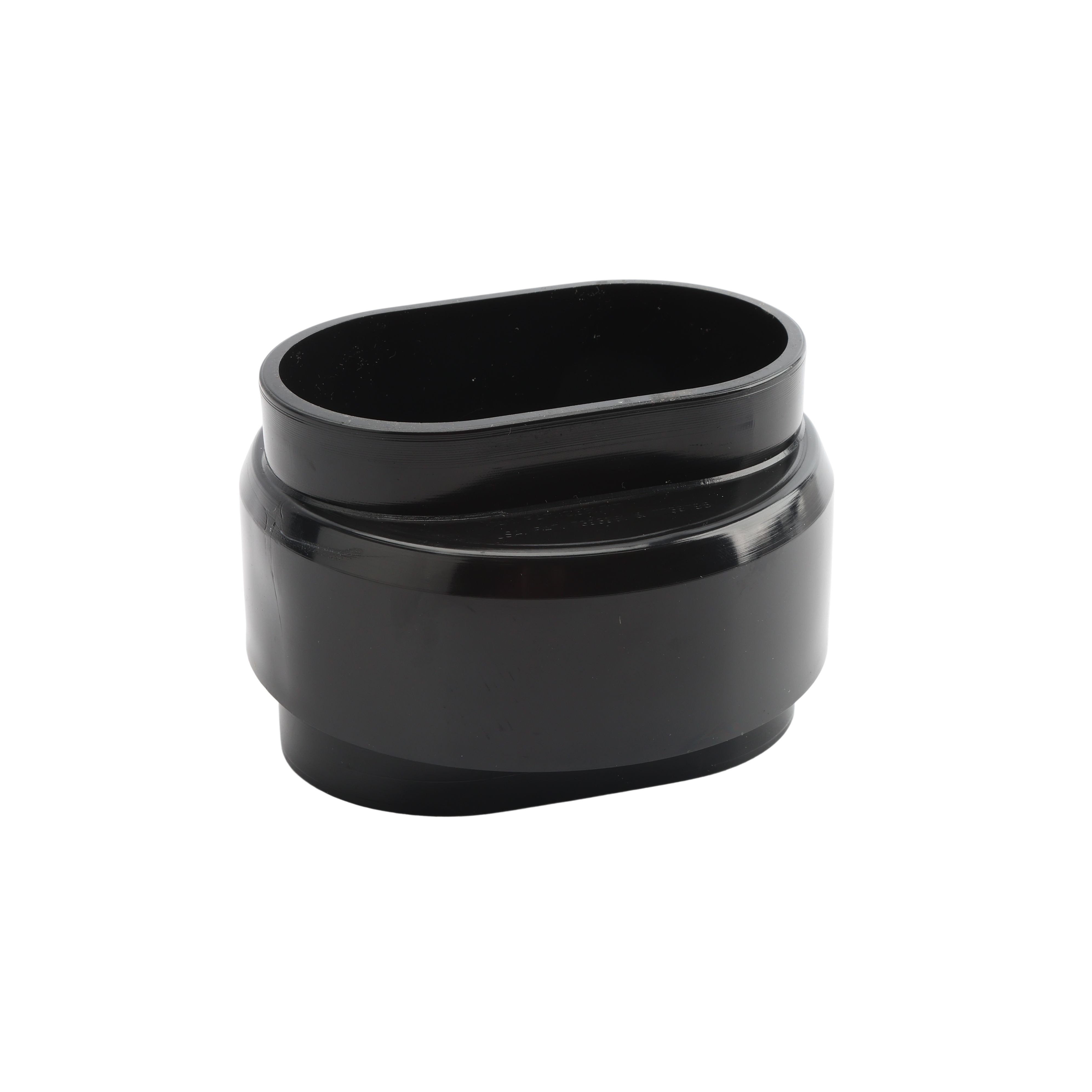 Black Vinyl Fence Donut Post Leveling Collar For 5" Square Posts and 2 ...