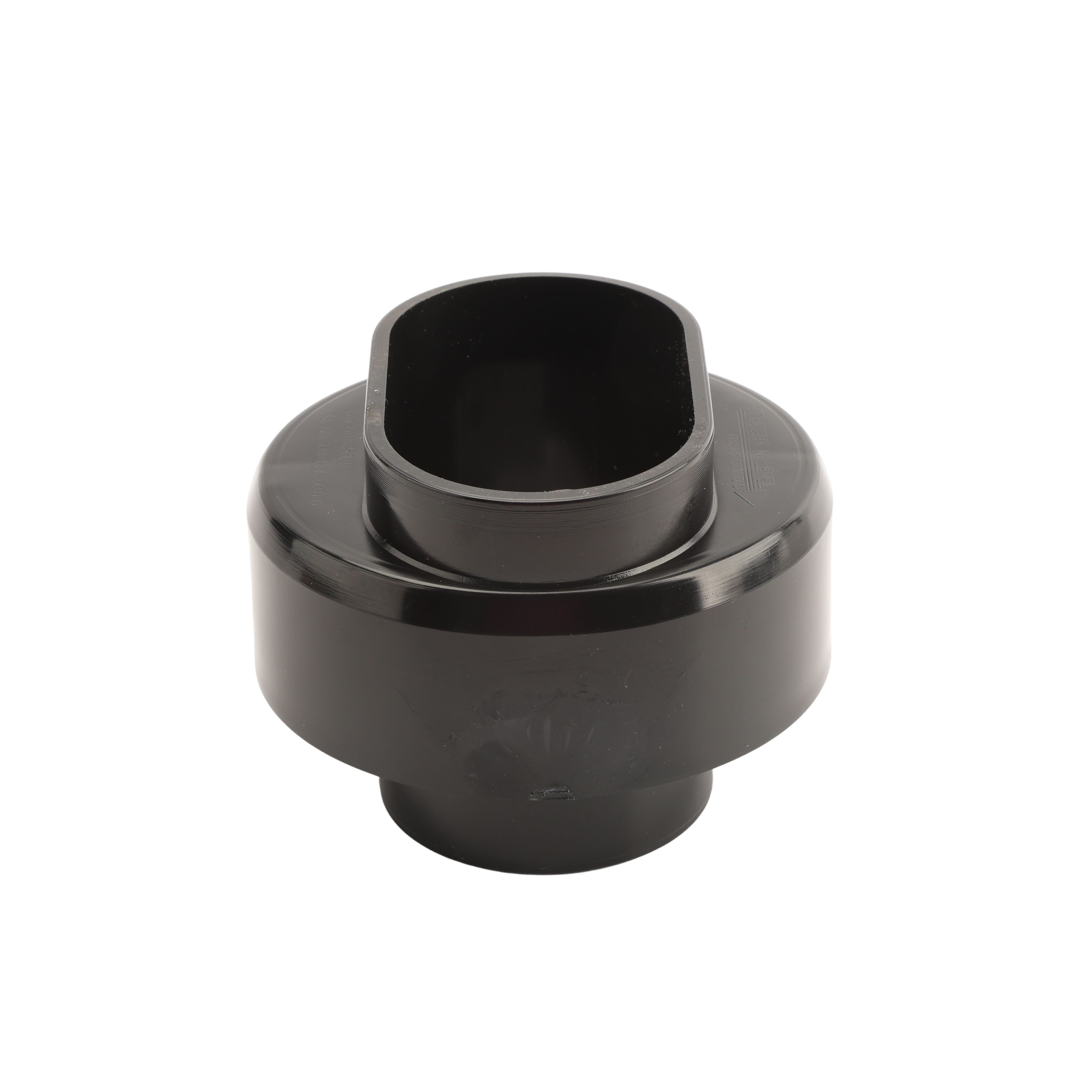 Black Vinyl Fence Donut Post Leveling Collar For 5" Square Posts and 2 ...