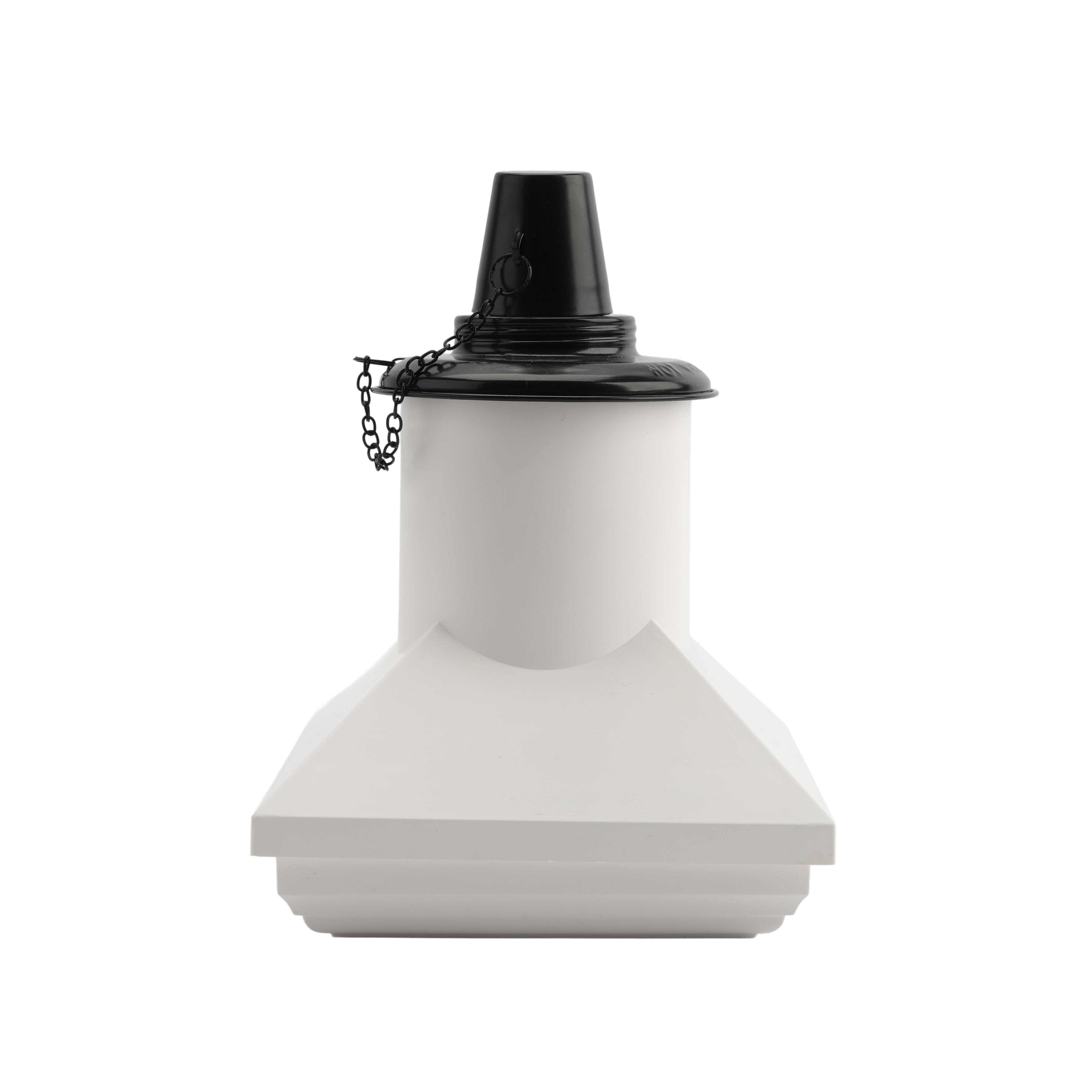 BuzzCap 5" x 5" or 4" x 4" Mosquito Tiki Torch Post Cap - White | Vinyl ...