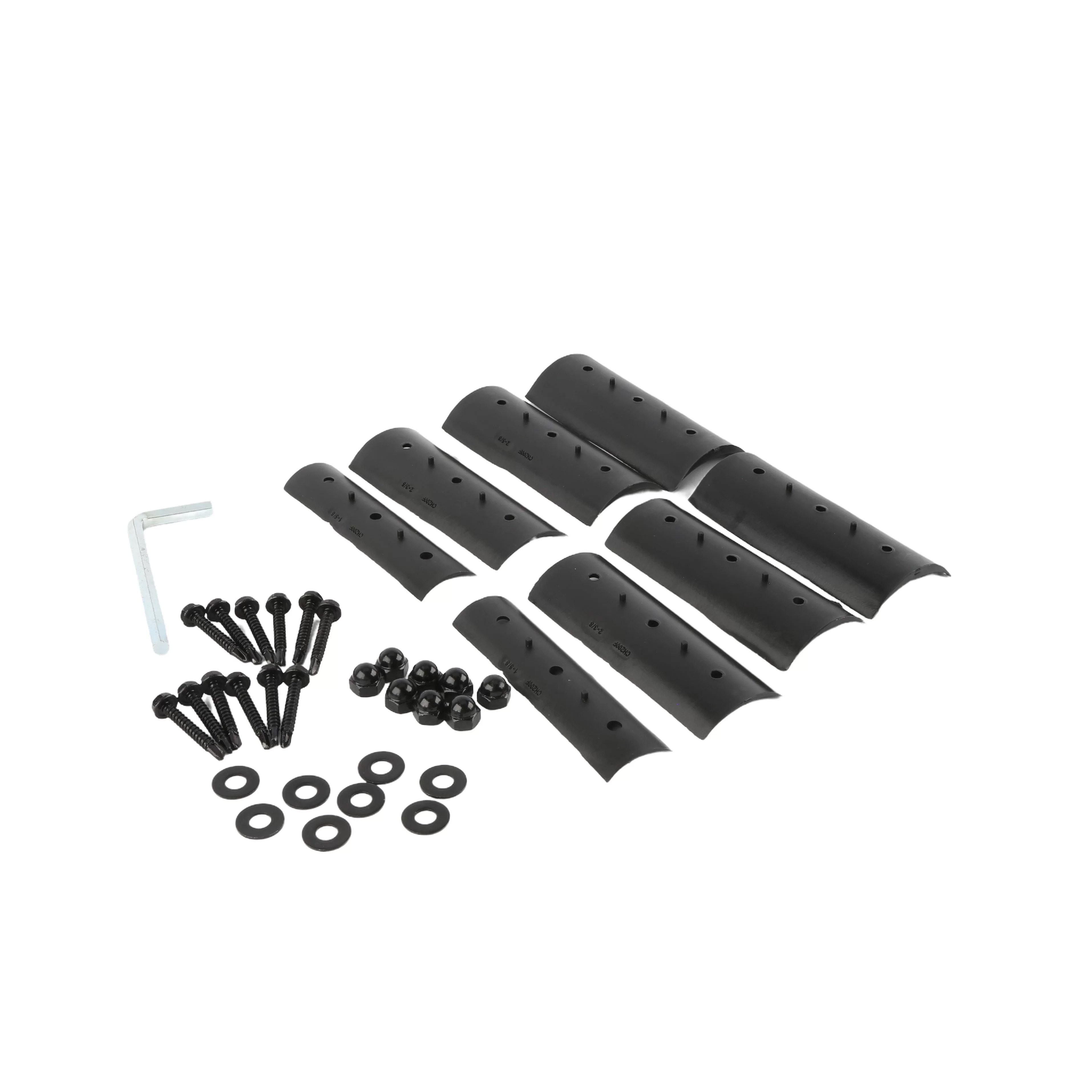 LMT Heavy-Duty Self-Closing Adjustable Gate Hinges for 1 5/8" to 3" [2 ...