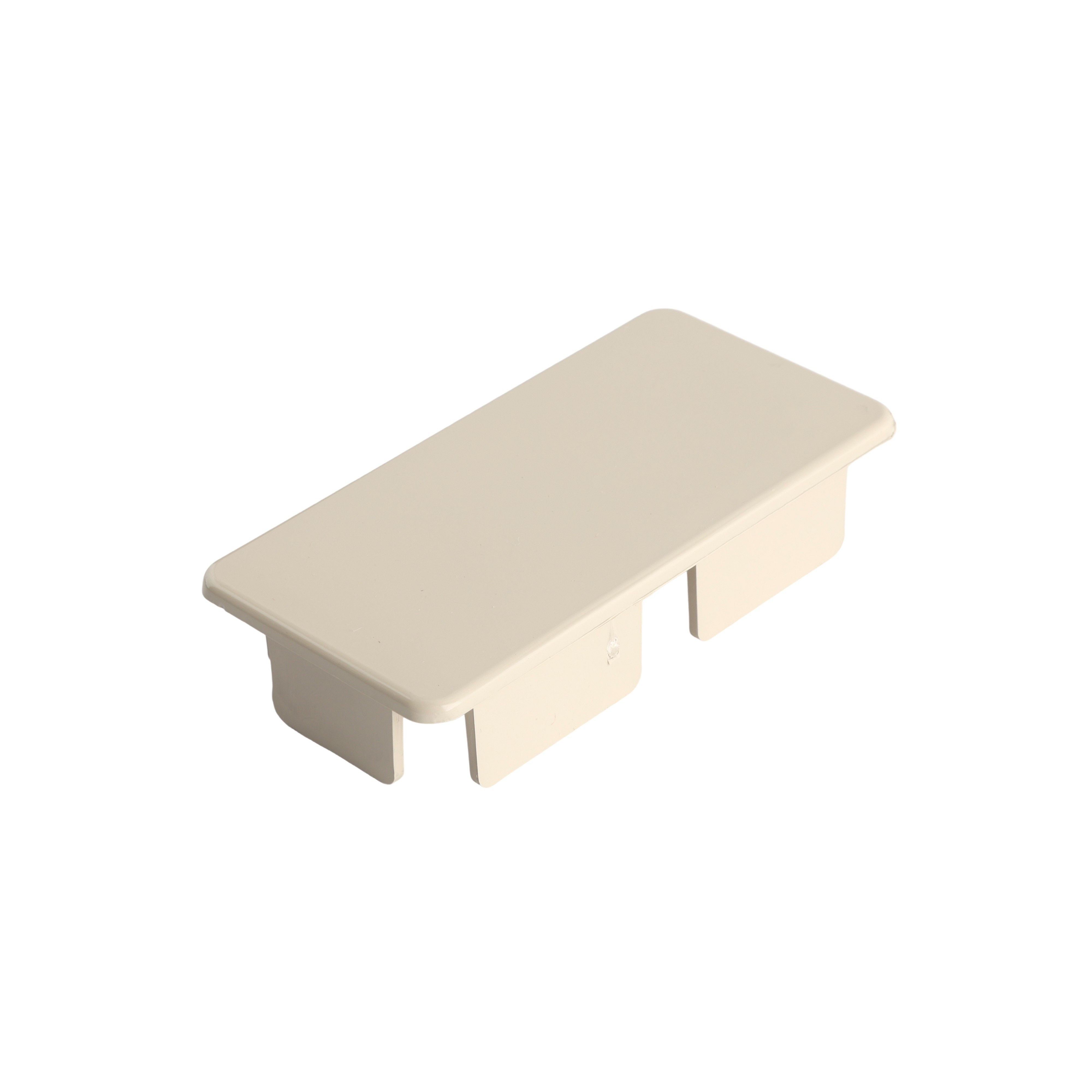 LMT 1 3/4" x 3 1/2" Internal Vinyl End Cap for Vinyl Fence Rails ...
