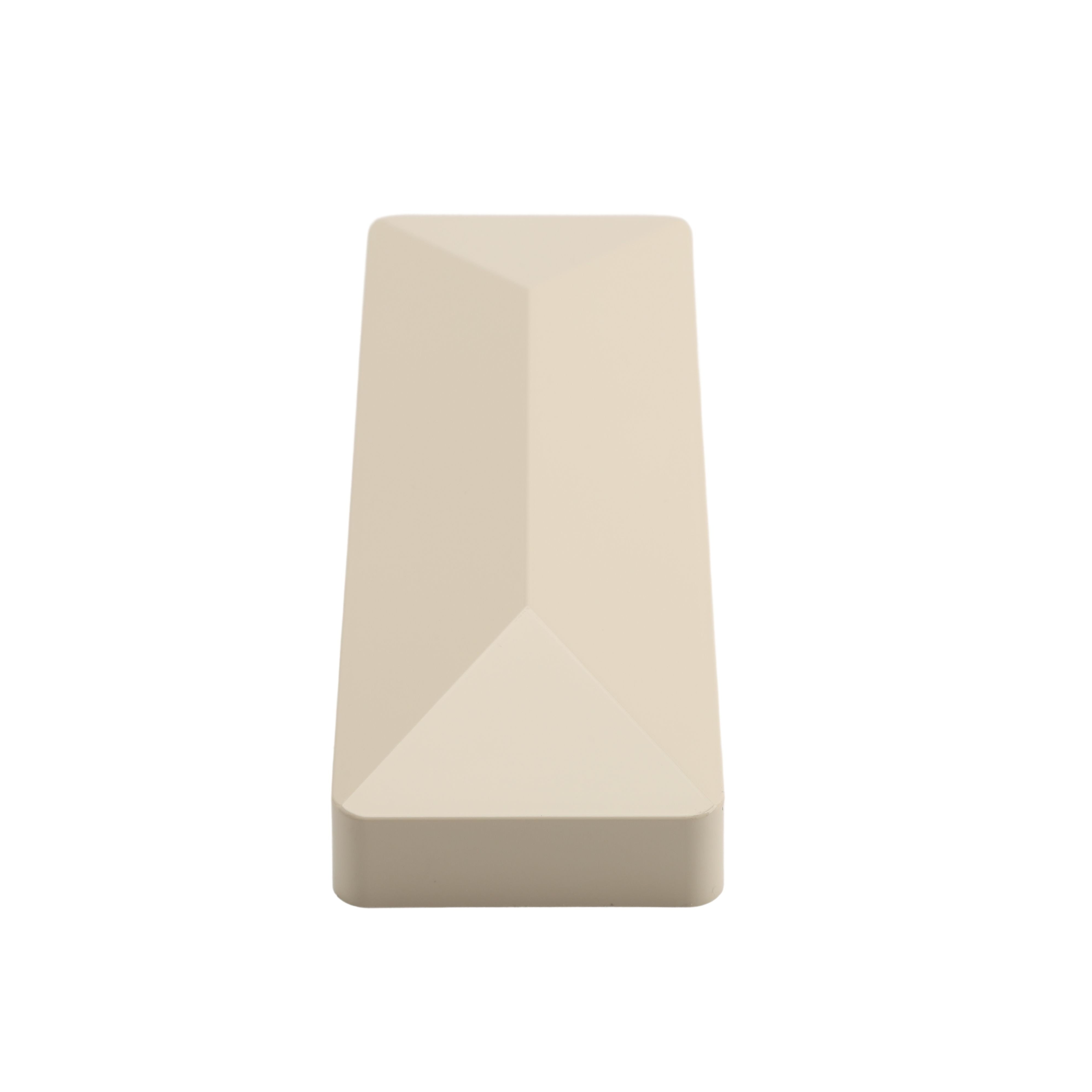 LMT 2" x 6" External Vinyl End Cap for Vinyl Fence Posts (Almond) - EEC ...