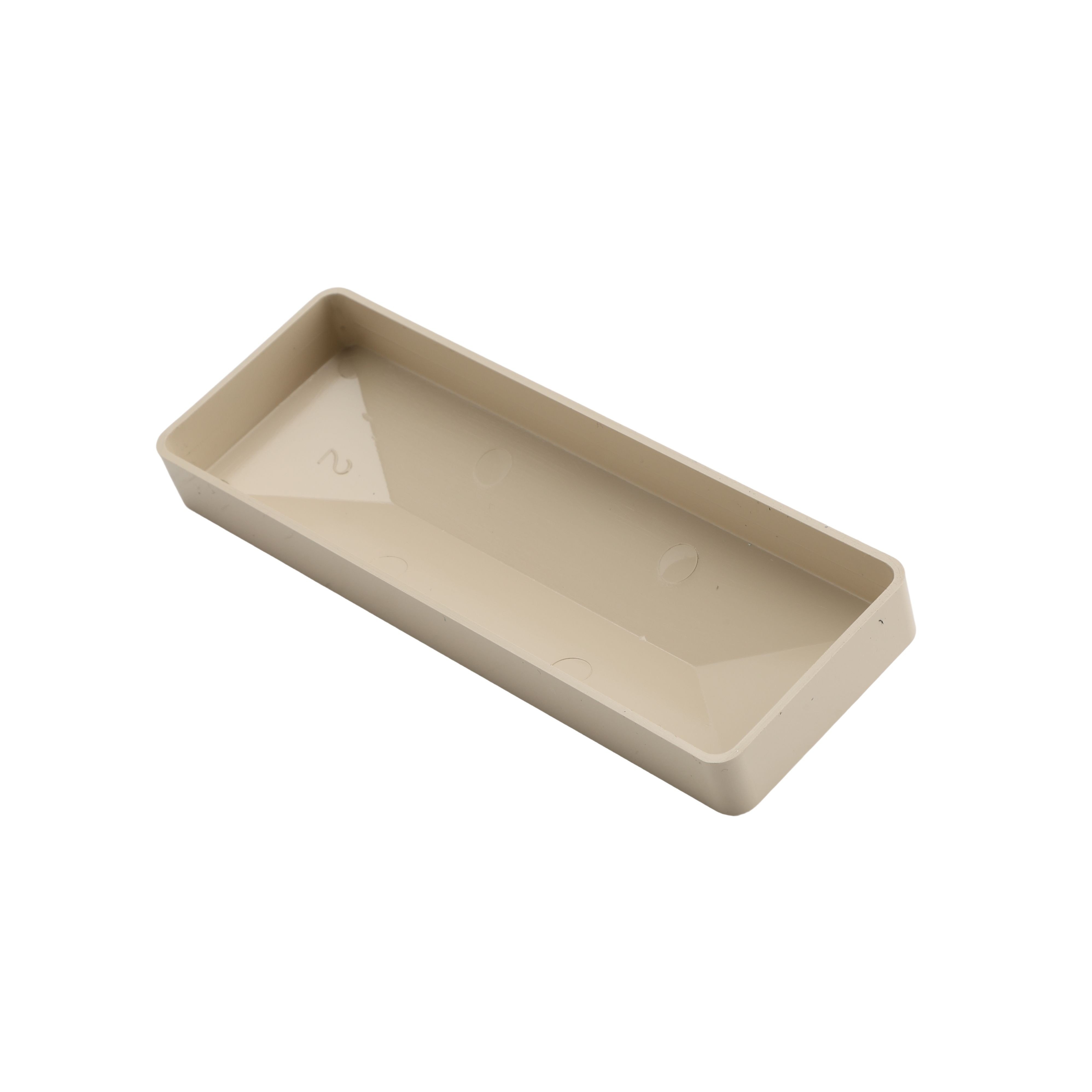 LMT 2" x 6" External Vinyl End Cap for Vinyl Fence Posts (Almond) - EEC ...