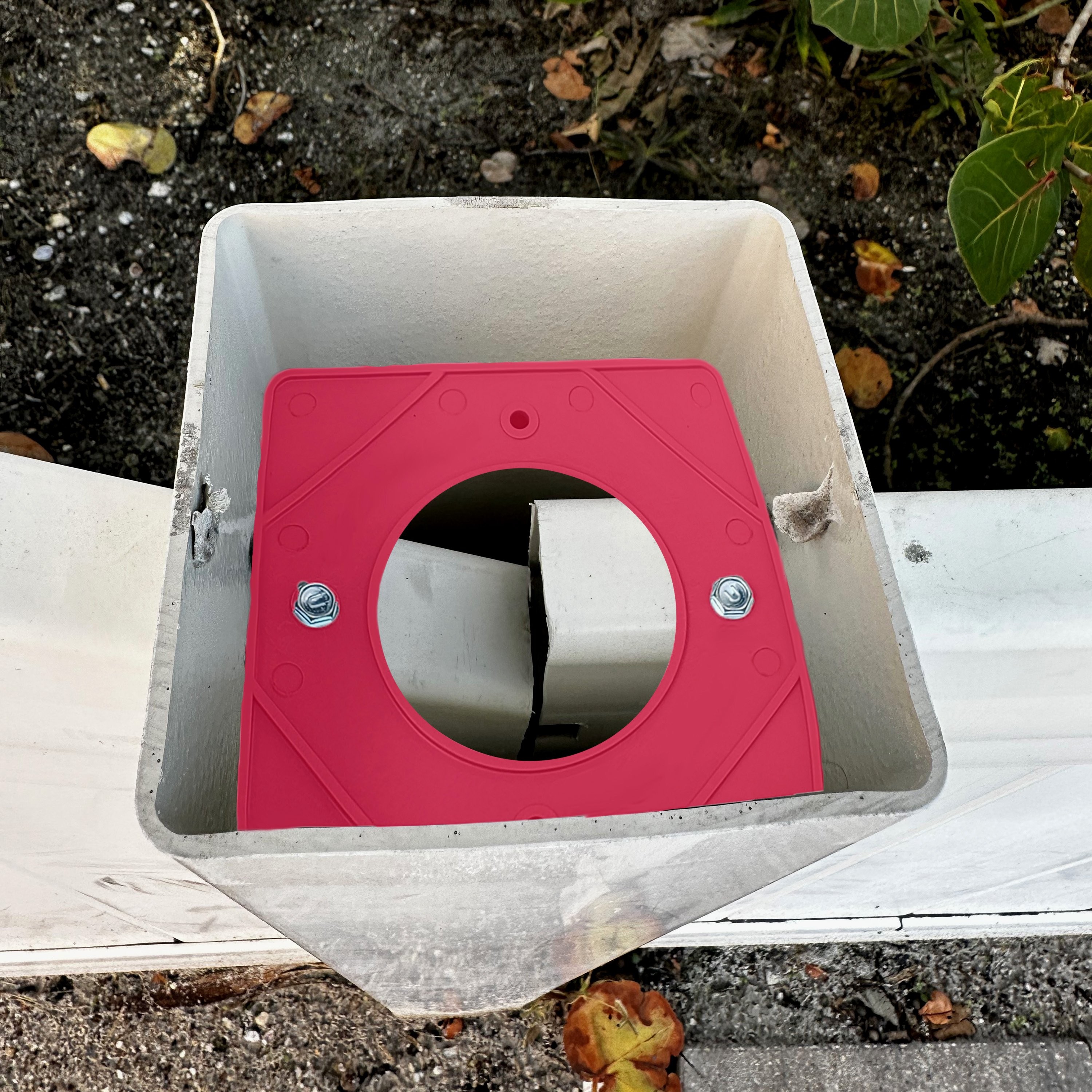 Polypropylene Professional Top Rail Tie For 5" x 5" Vinyl Fence Post ...