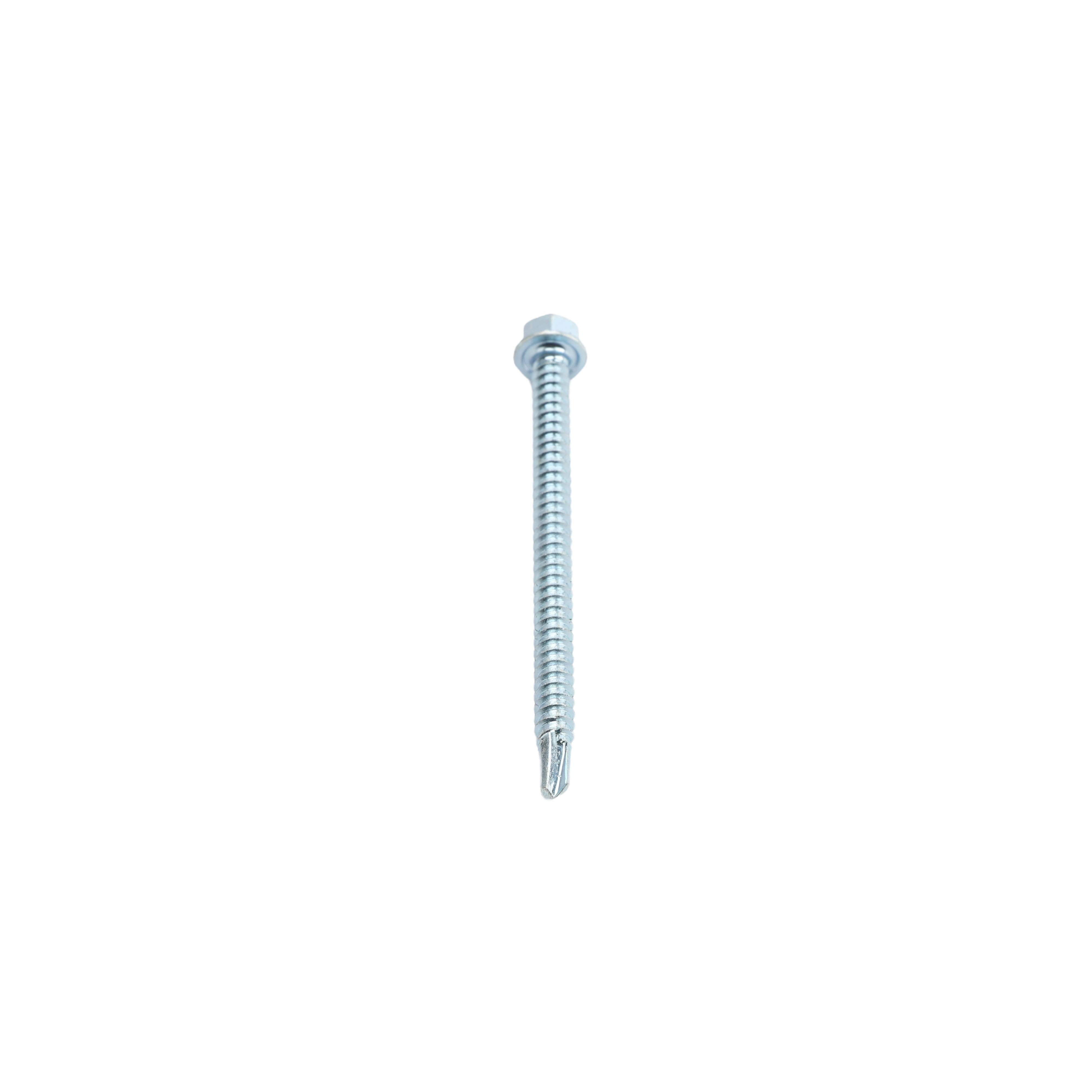 #12 x 3" Long Self Drilling Screws for Vinyl Fence Top Rail Ties (Each ...