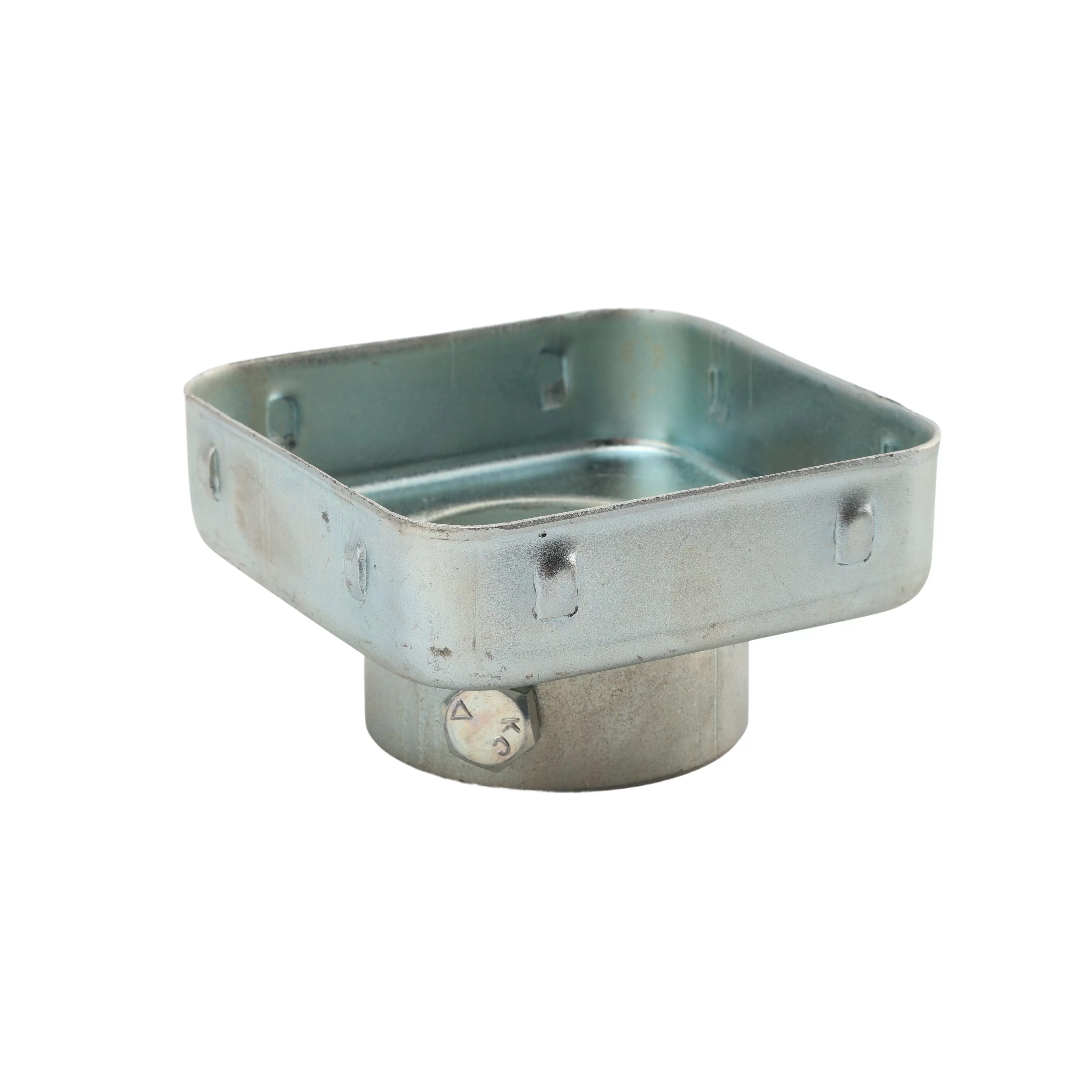 Steel No Dig Donuts for 4" x 4" Vinyl Posts and 2" (1 7/8" OD) Pipe ...