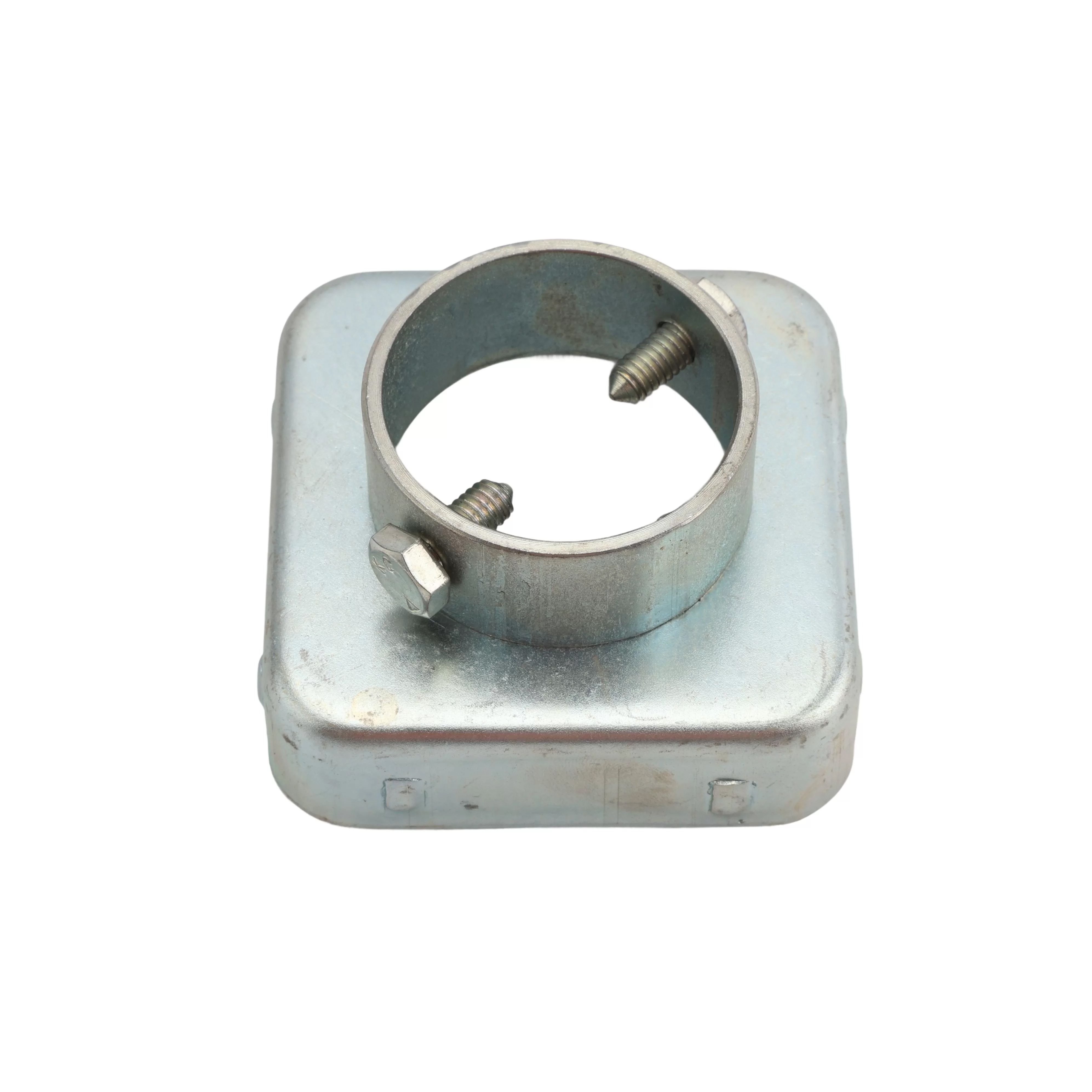 Steel No Dig Donuts for 4" x 4" Vinyl Posts and 2" (1 7/8" OD) Pipe ...