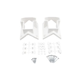 Vinyl Fence Stair, Straight & T-Rail Brackets - Vinyl Fence Fittings ...
