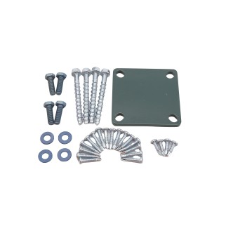 Vinyl Railing Post Mounts - Vinyl Fence Fittings | Vinyl Fence Fittings