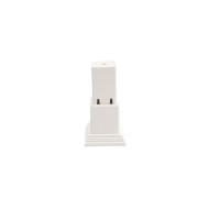 LMT 1254-WHITE 2-Piece Adjustable Foot Block Kit For Vinyl Railing (2 ...