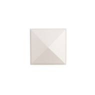 4 1/2" x 4 1/2" Sq. Trex® Classic White Pyramid Top New England Vinyl ...