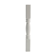 LMT 1 1/4" Sq x 12" Gingerbread Baluster Thermoformed Vinyl Spindle For ...