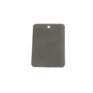 LMT Matte Black Vinyl Sample Swatch Piece | Vinyl Fence Fittings