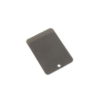 LMT Matte Black Vinyl Sample Swatch Piece | Vinyl Fence Fittings