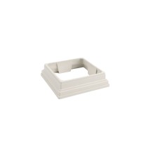 4 1/2" x 4 1/2" Sq. Trex® Classic White Pyramid Top New England Vinyl ...