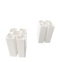 LMT Blu-Mount 5" Sq. x 42" Heavy-Duty Surface Mount IBC-Compliant ...