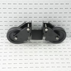 Heavy Duty Vinyl Fence Gate Wheel - Double Roller Gate Wheel for Vinyl ...