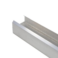 Aluminum Line Post Stiffener - 5" x 5" x 54" Aluminum Line Post Insert ...