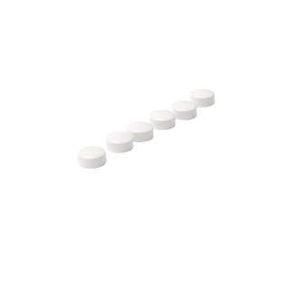 LMT 1132-500-WHITE Screw Snap Caps - White | Vinyl Fence Fittings