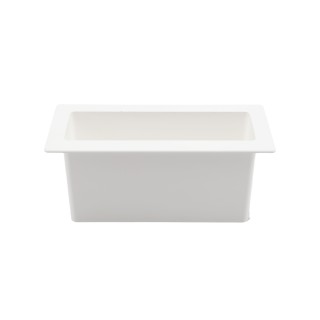 2" x 7" x 4" Pocket Rail Vinyl Fence Gate Socket (White) - LMT 1142 ...