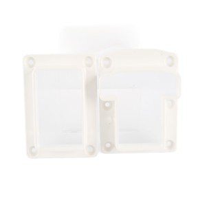 LMT 1182-WHITE Vinyl T-Rail Handrail Bracket Kit For Vinyl Railing ...