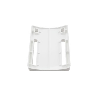 LMT 1305A-WHITE 8" Round Column Adapter for Straight Vinyl Bracket ...