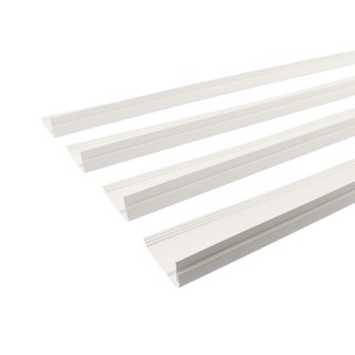 4" x 4" x 96" White Vinyl Porch Post Wrap for Wood Posts (Adjustable 3 ...