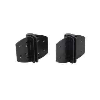LMT Nylon Spring Loaded Gate Hinges (Black) | Vinyl Fence Fittings
