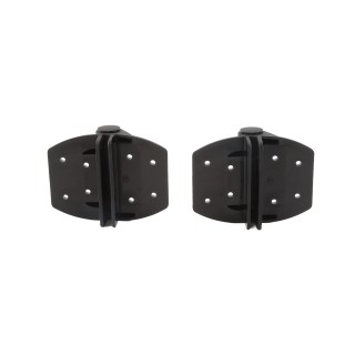 LMT Nylon Spring Loaded Gate Hinges (Black) | Vinyl Fence Fittings