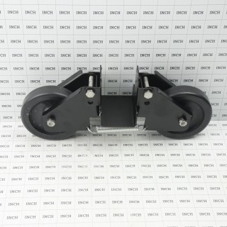 Heavy Duty Vinyl Fence Gate Wheel - Double Roller Gate Wheel for Vinyl ...