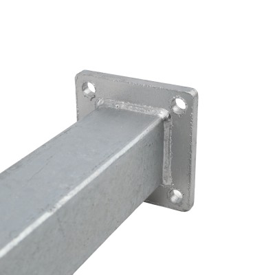 LMT General Purpose 4" Sq. x 36" Surface Mounting Post Mount For Vinyl ...
