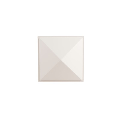 4 1/2" x 4 1/2" Sq. Trex® Classic White Pyramid Top New England Vinyl ...