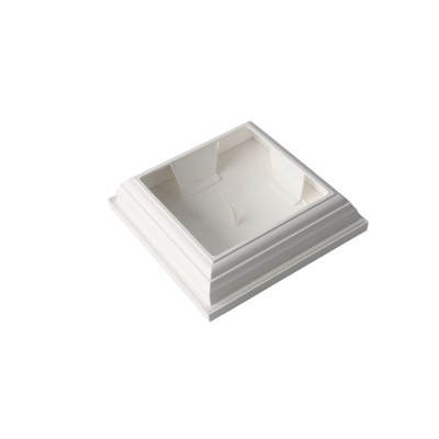 Bufftech New England Vinyl Post Cap 4" x 4" | Vinyl Fence Fittings