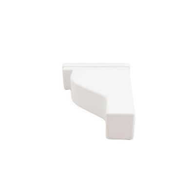 LMT 2" x 6" External Pergola Vinyl End Cap for Vinyl Fence Posts (White ...