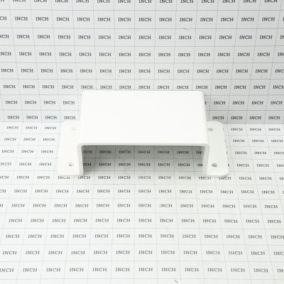 LMT 2" x 6" Rail Fence Bracket For Vinyl Fence (White) - A-26RB For ...